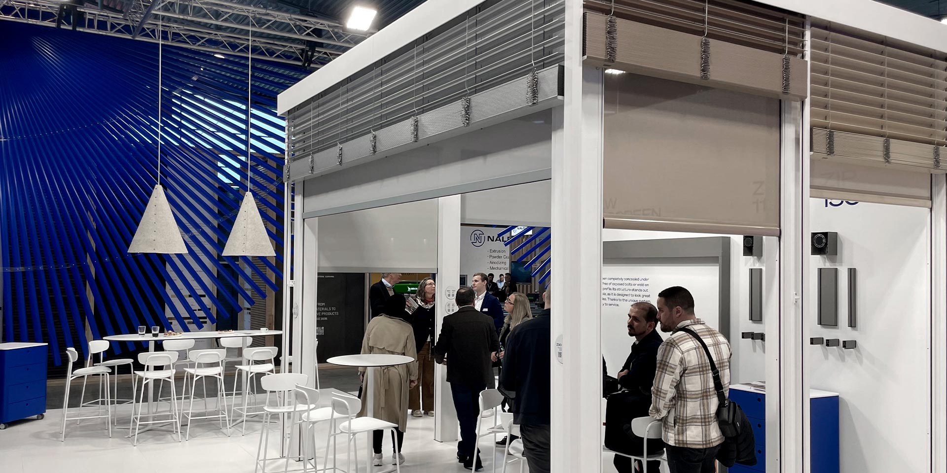 We are introducing a new product: flush-mounted textile screen | NEVA